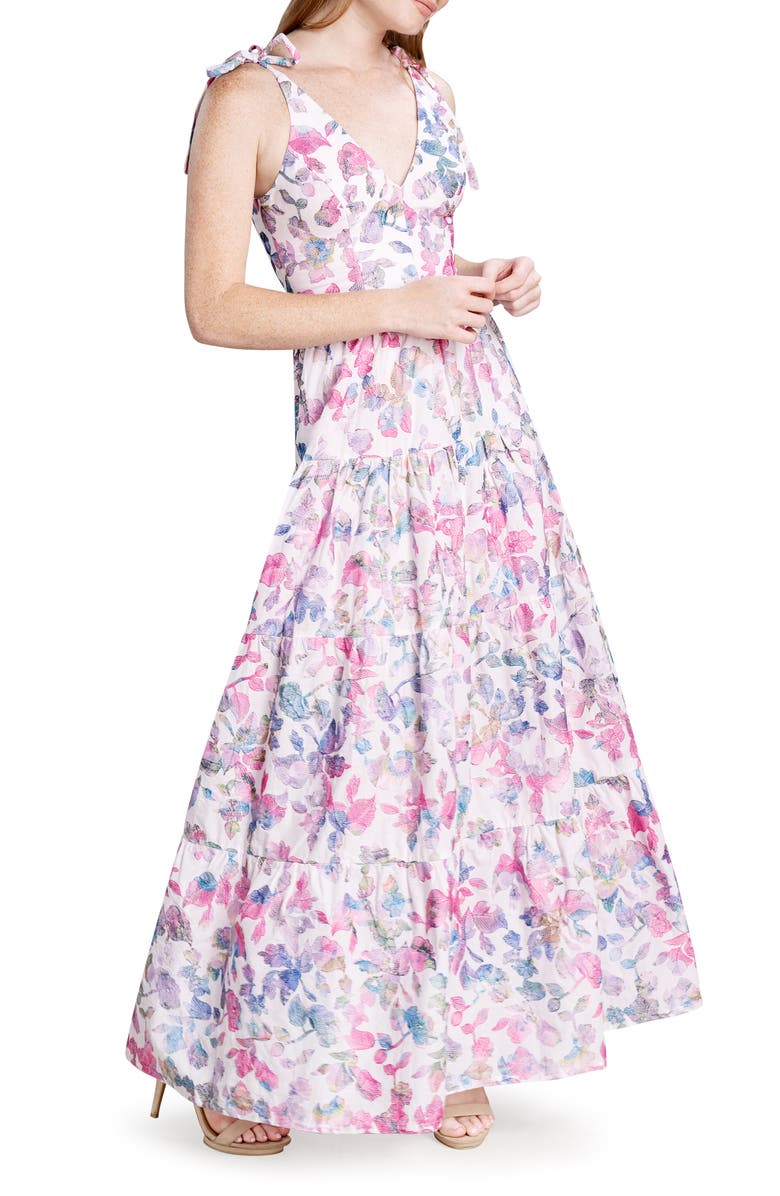 Dress the Population Pearl Floral Cotton Dress | Nordstromrack