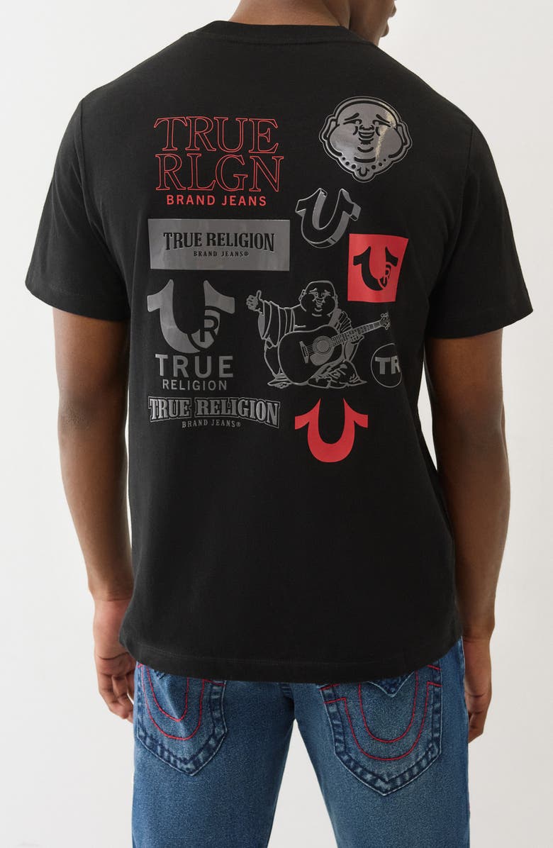 True Religion Mixed Logo Graphic T-Shirt | Nordstromrack