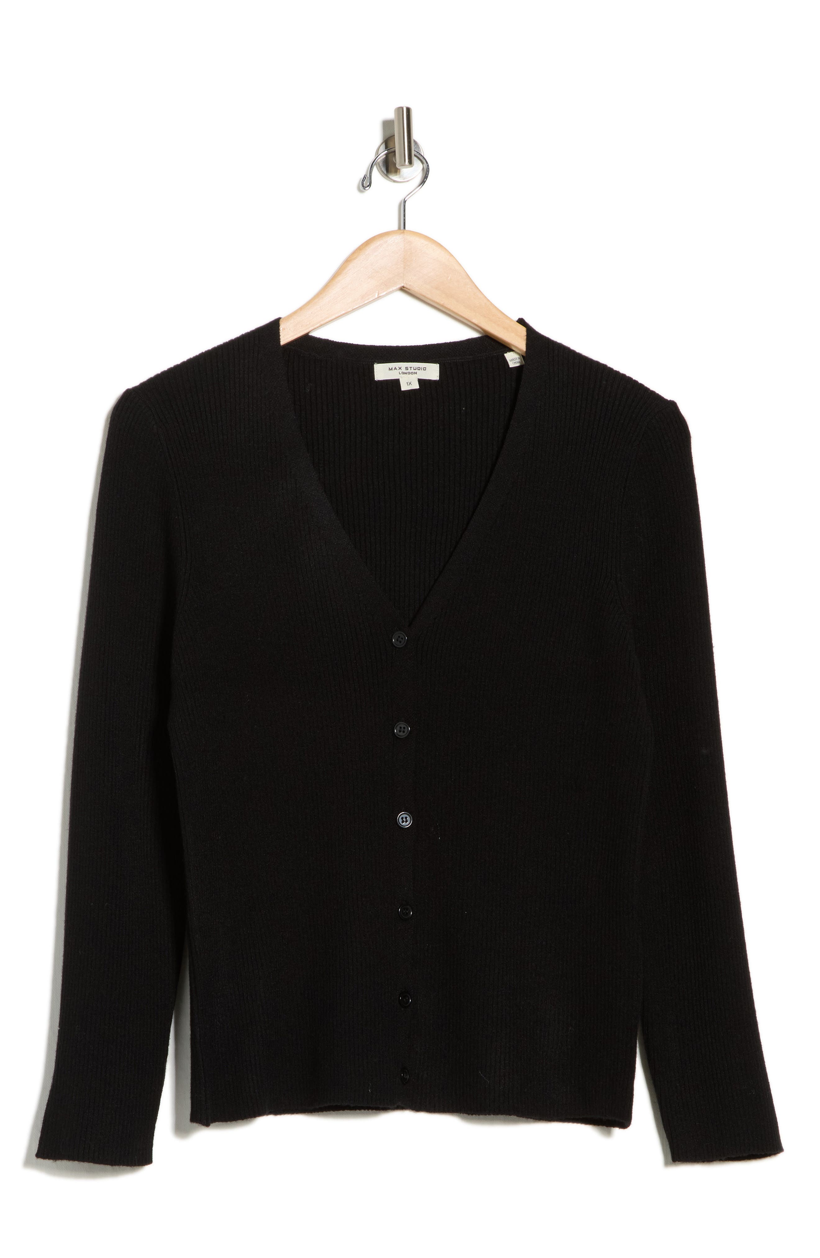MAX STUDIO Button Cardigan Sweater | Nordstromrack