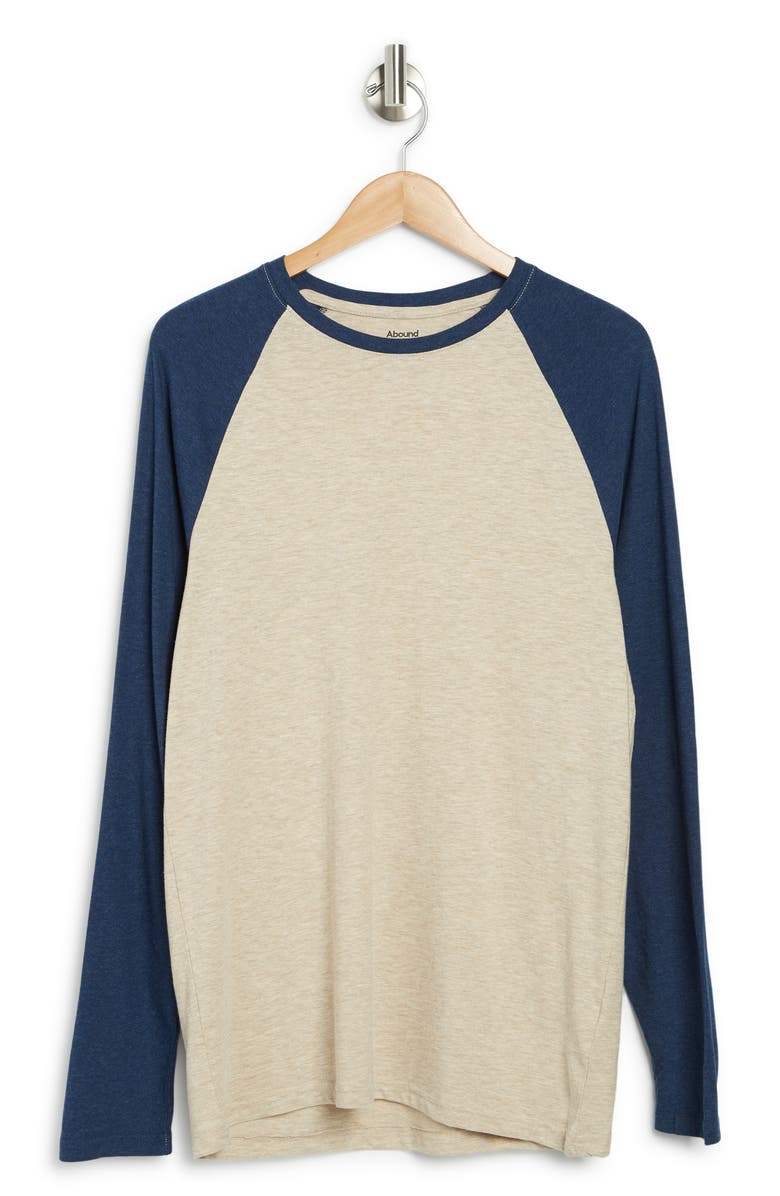 Abound Long Sleeve Heather Baseball Tee | Nordstromrack