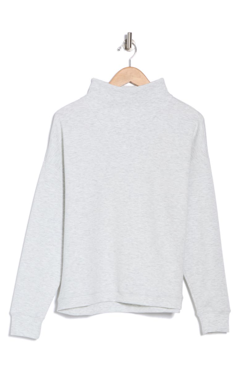 YOGALICIOUS Loungeful Funnel Neck Scuba Sweatshirt | Nordstromrack