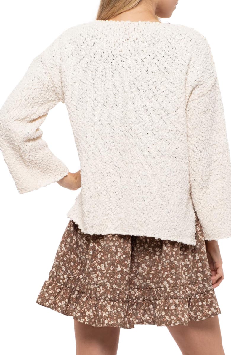 Blu Pepper Cozy Textured Pullover | Nordstromrack