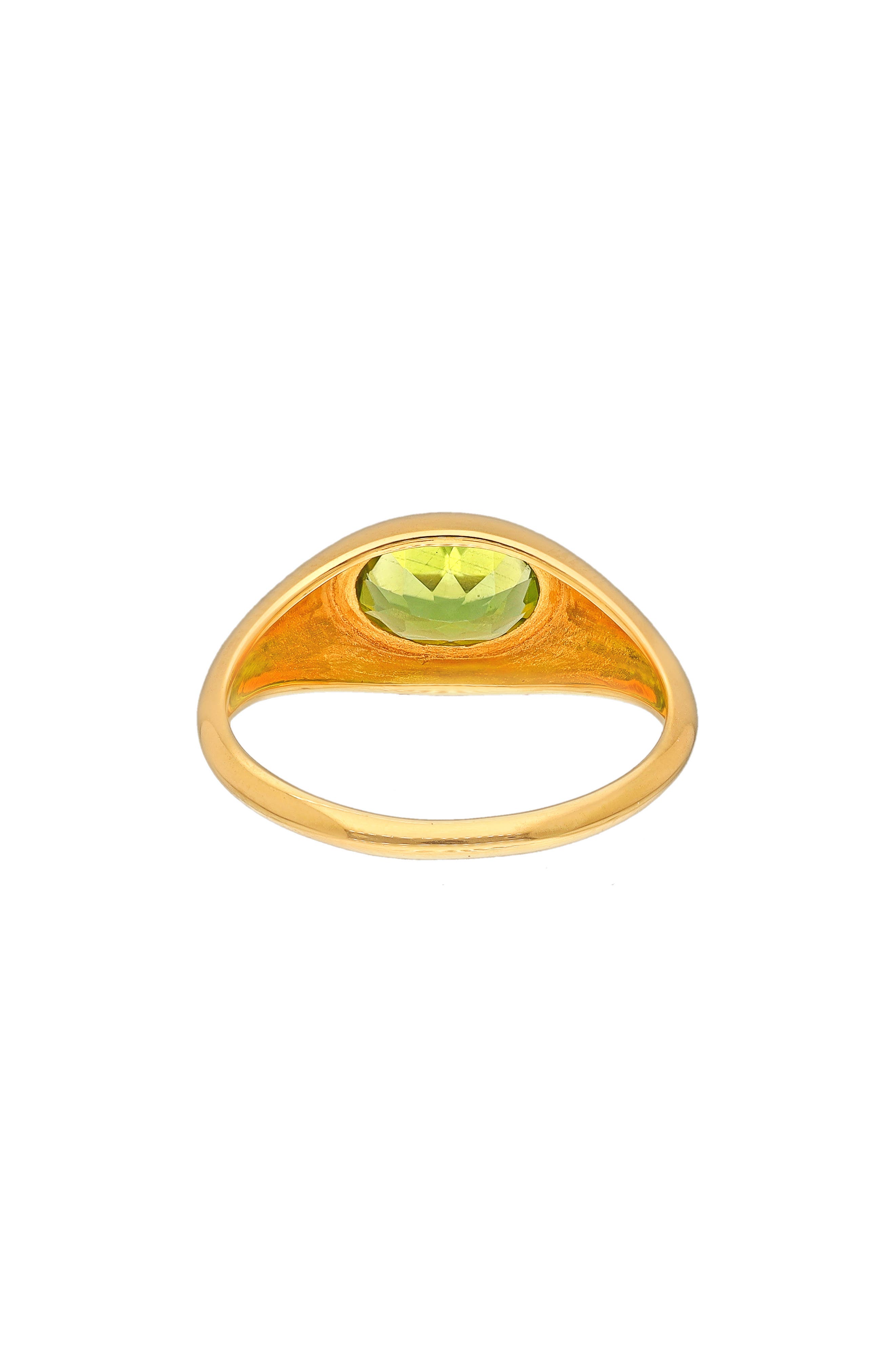 YS GEMS Bezel Set Peridot Ring | Nordstromrack