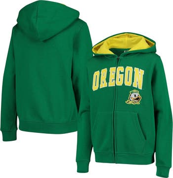 STADIUM ATHLETIC Youth Kelly Green Oregon Ducks Applique Arch & Logo ...