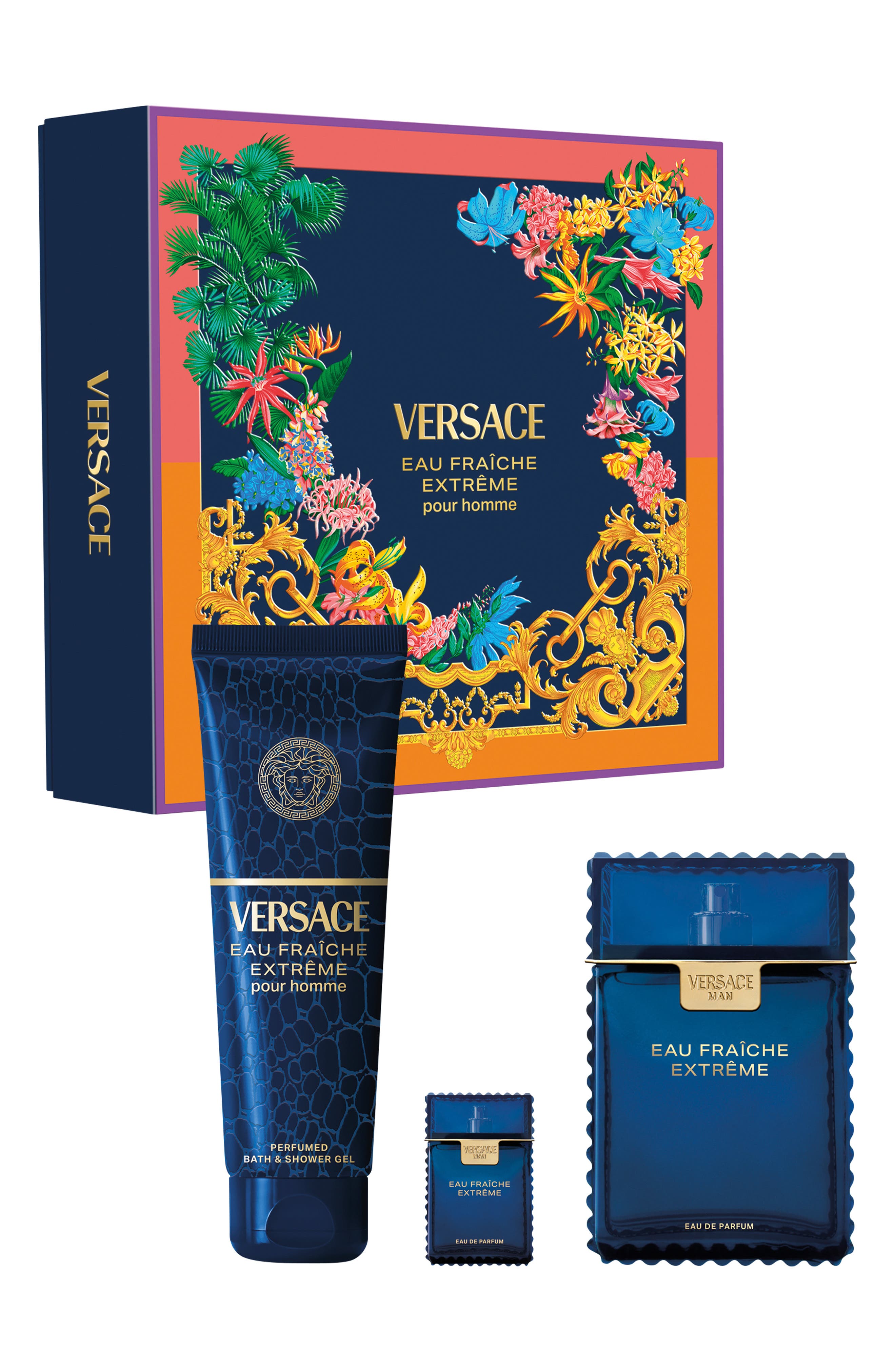 Versace Eau Fraîche Extrême 3-Piece Gift Set $197 Value | Nordstrom