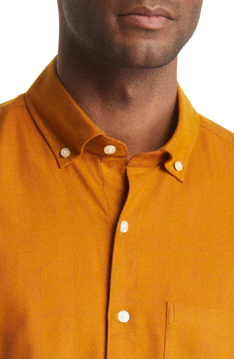 Scott Barber Herringbone Button-Down Shirt | Nordstromrack
