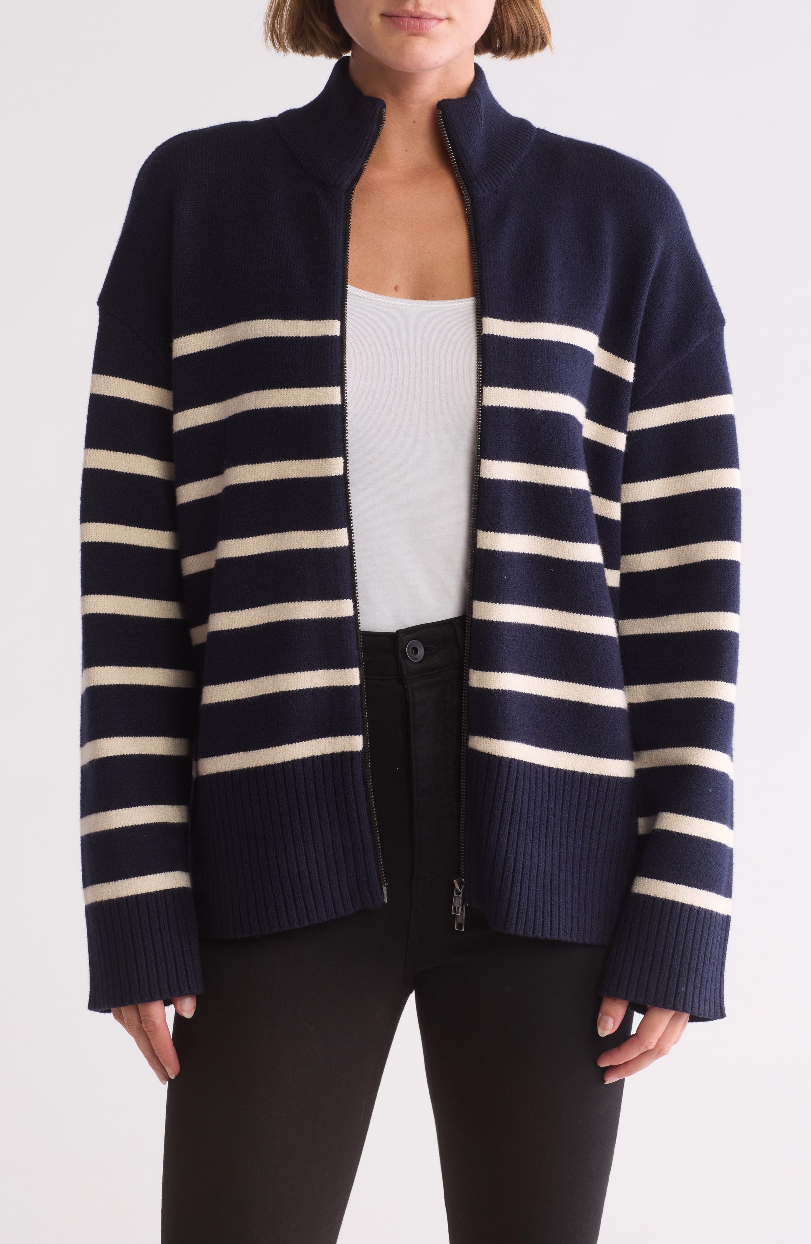 RDI Two-Way Zip Cardigan | Nordstromrack