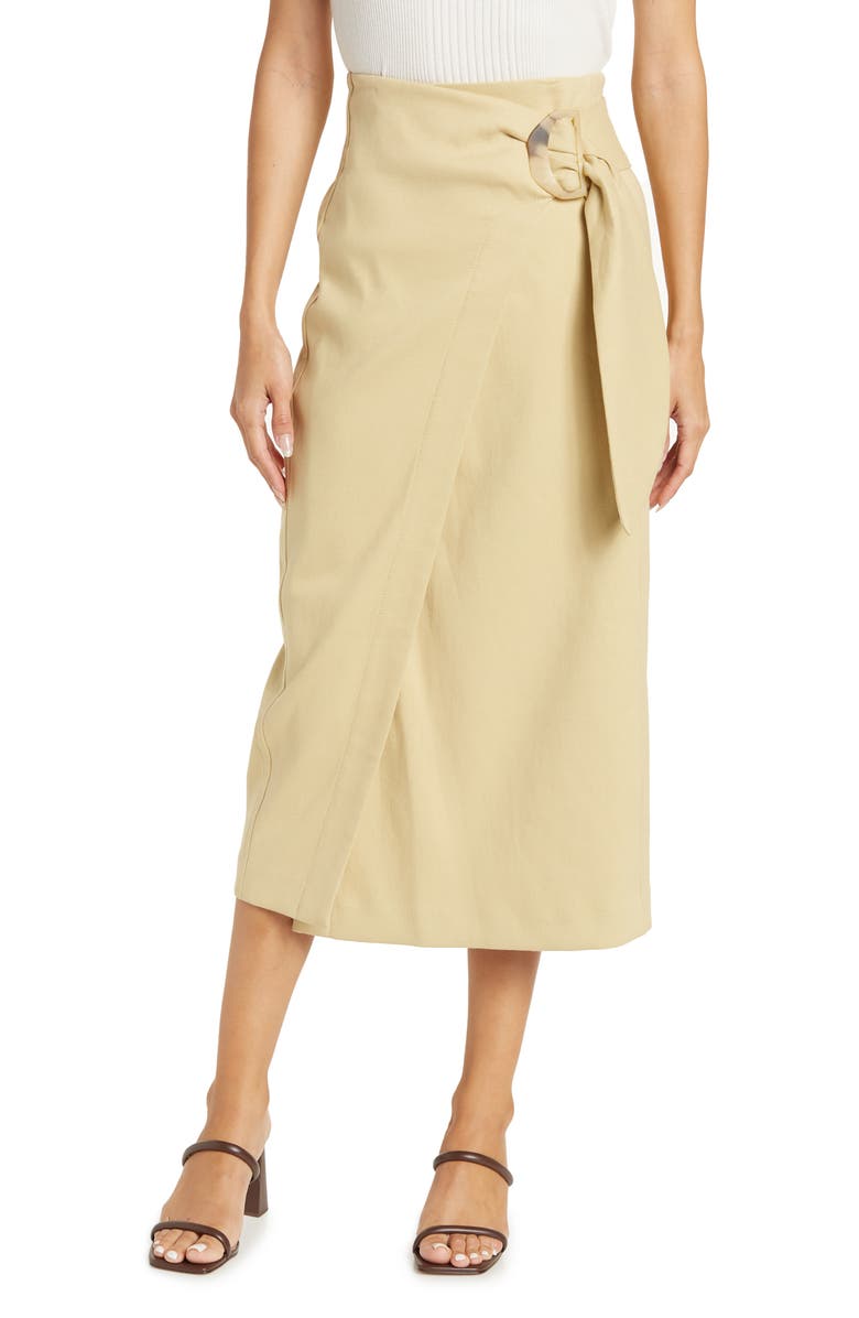 Vince Side Buckle Wrap Skirt | Nordstromrack