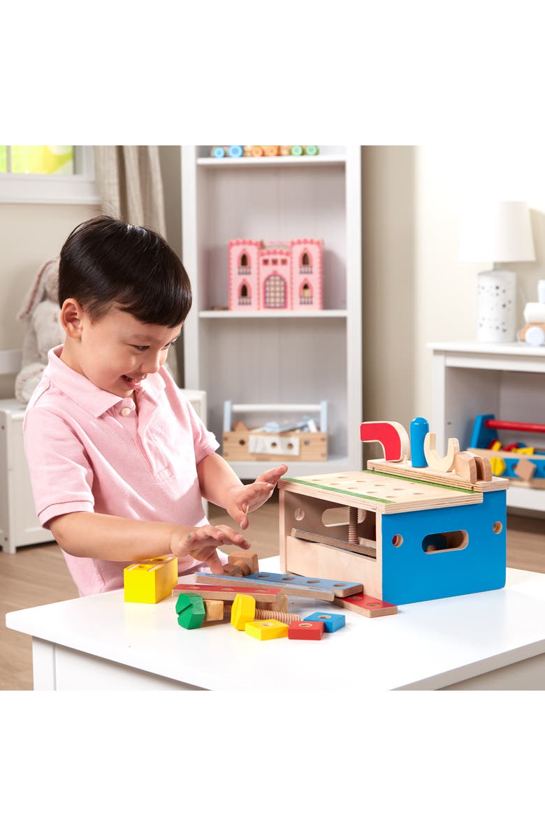 Melissa & Doug Mini Hammer & Saw Tool Bench Playset | Nordstromrack