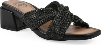 CLIFFS BY WHITE MOUNTAIN Mills Block Heel Sandal (Women) | Nordstromrack