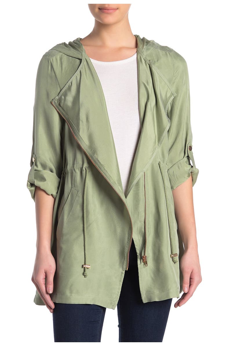 MELLODAY Lightweight Hooded Anorak | Nordstromrack