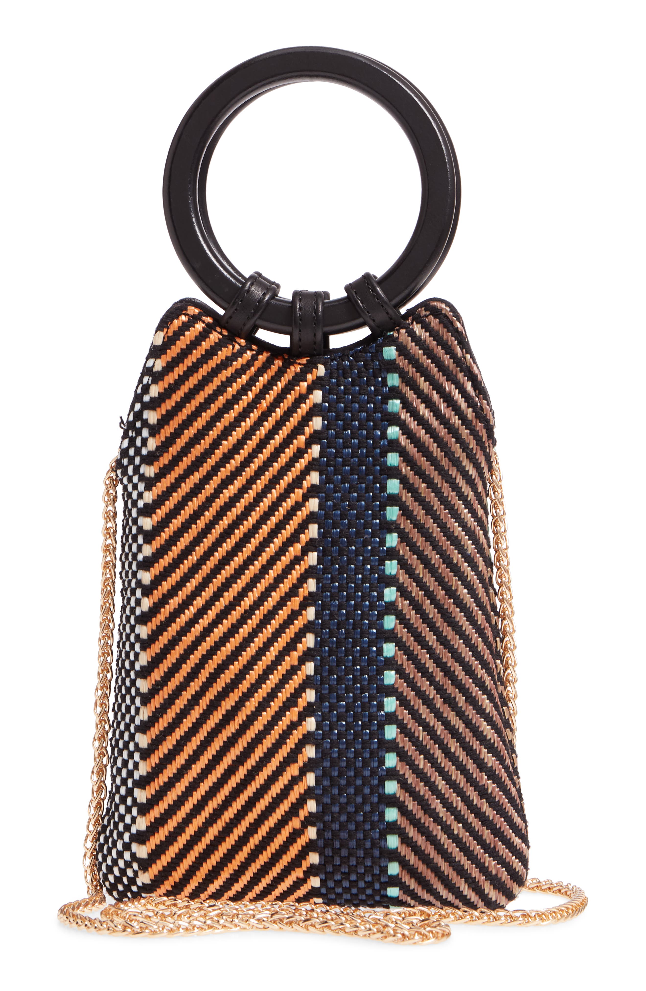Street Level Mini Woven Top Handle Bag | Nordstrom