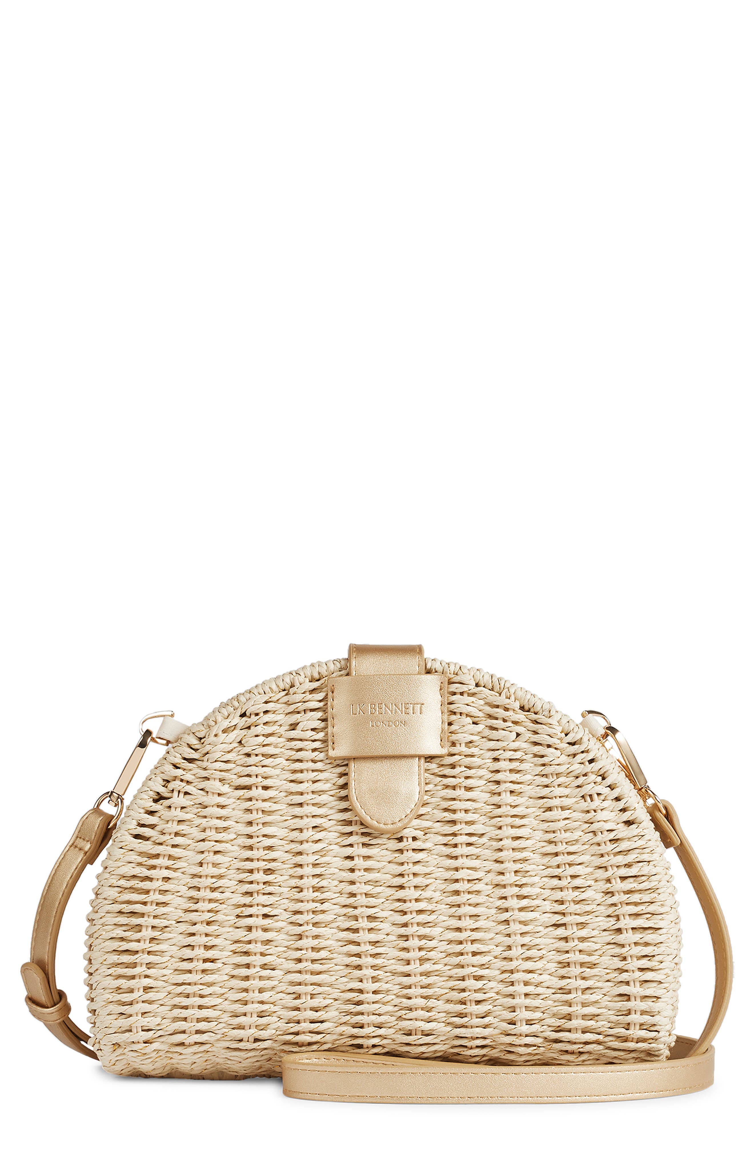 LK Bennett Lorena Wicker Shoulder Bag | Nordstrom