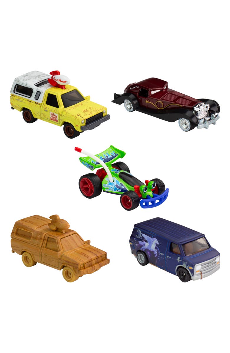 Mattel Hot Wheels® Premium Disney 100 5-Piece Toy Car Bundle ...
