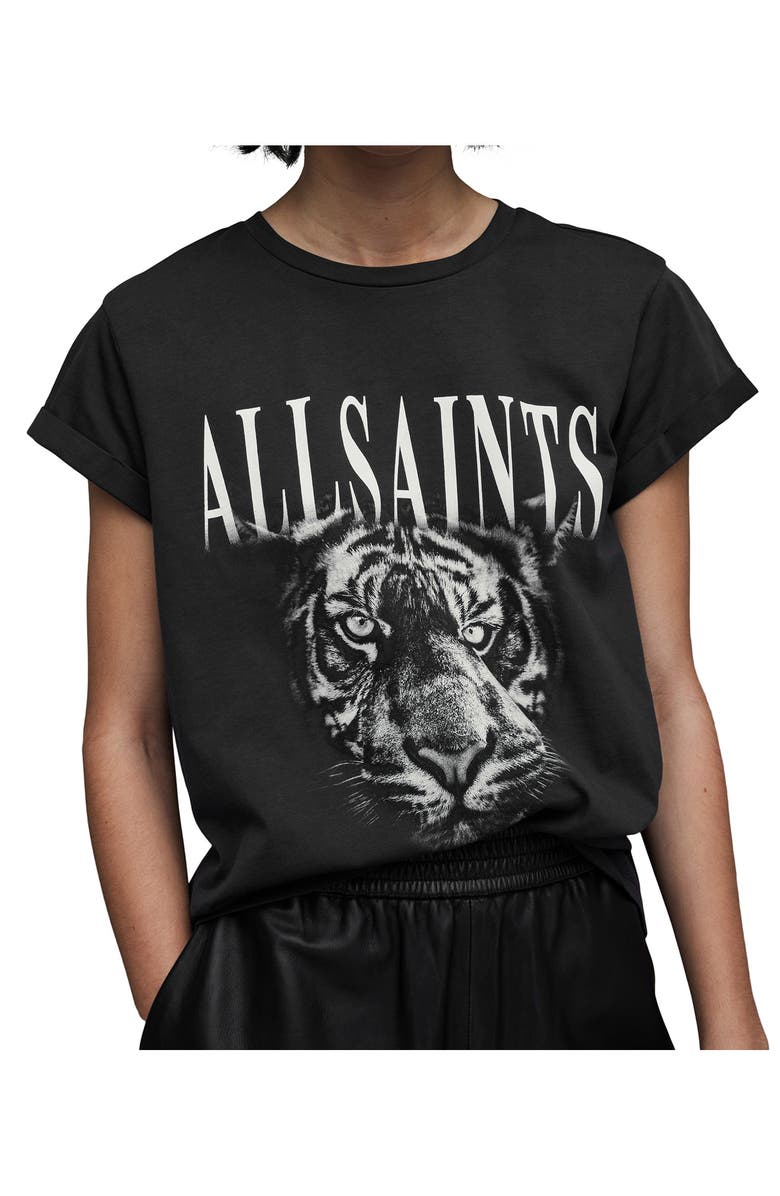 AllSaints Trinity Anna Logo Graphic T-Shirt | Nordstromrack