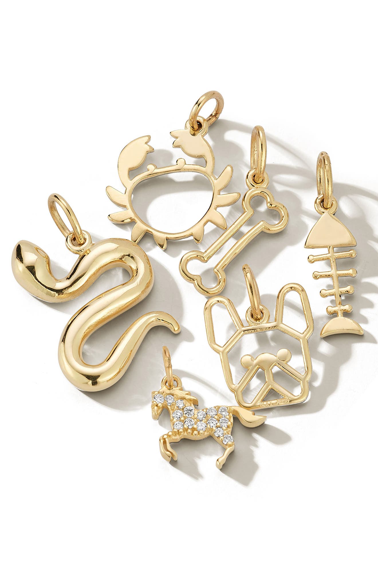 Ember Fine Jewelry 14K Gold Dog Charm | Nordstromrack