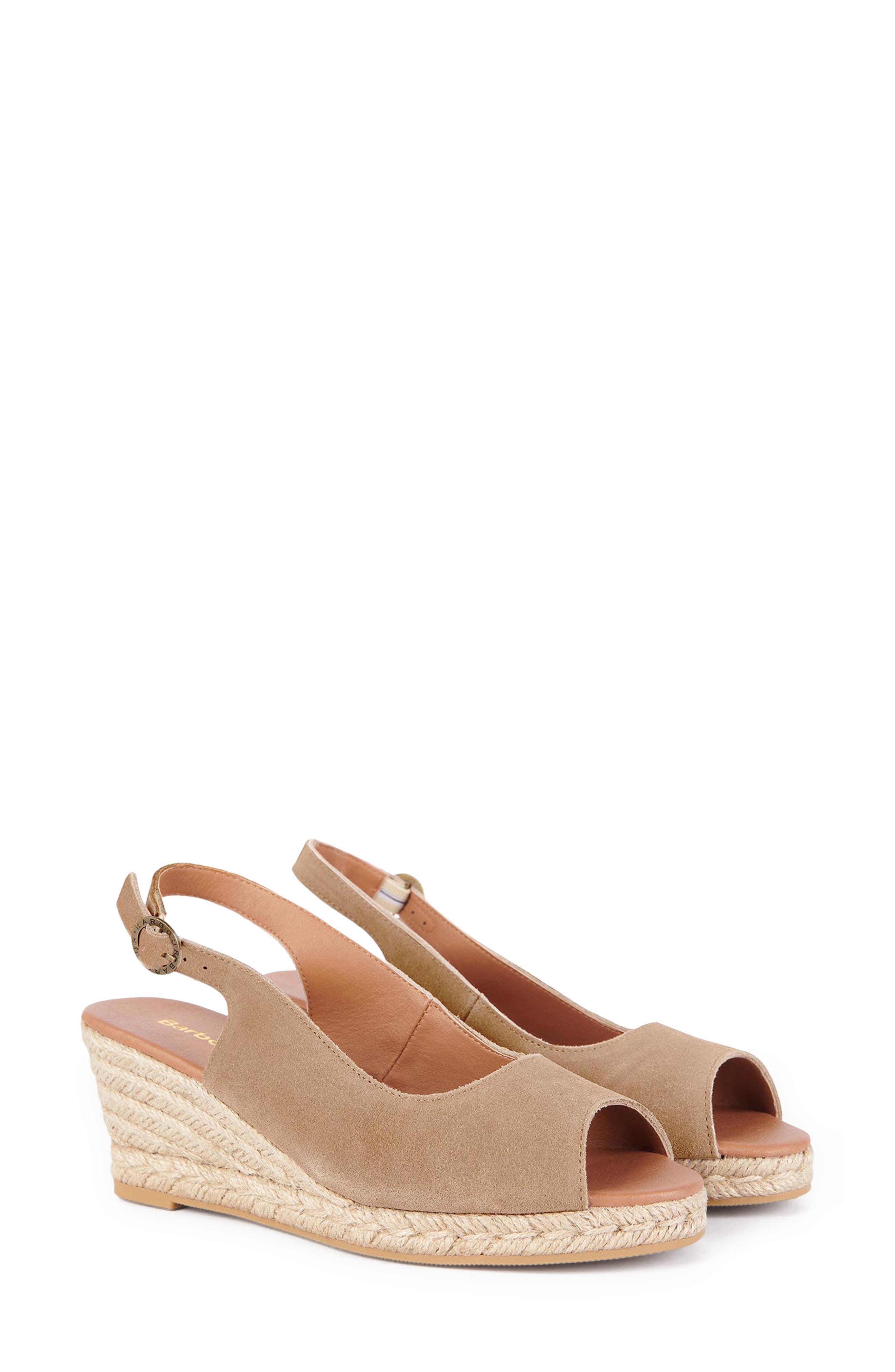 Barbour Nadia Slingback Espadrille Wedge Sandal (Women) | Nordstrom