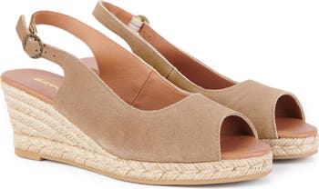 Barbour Nadia Slingback Espadrille Wedge Sandal (Women) | Nordstrom