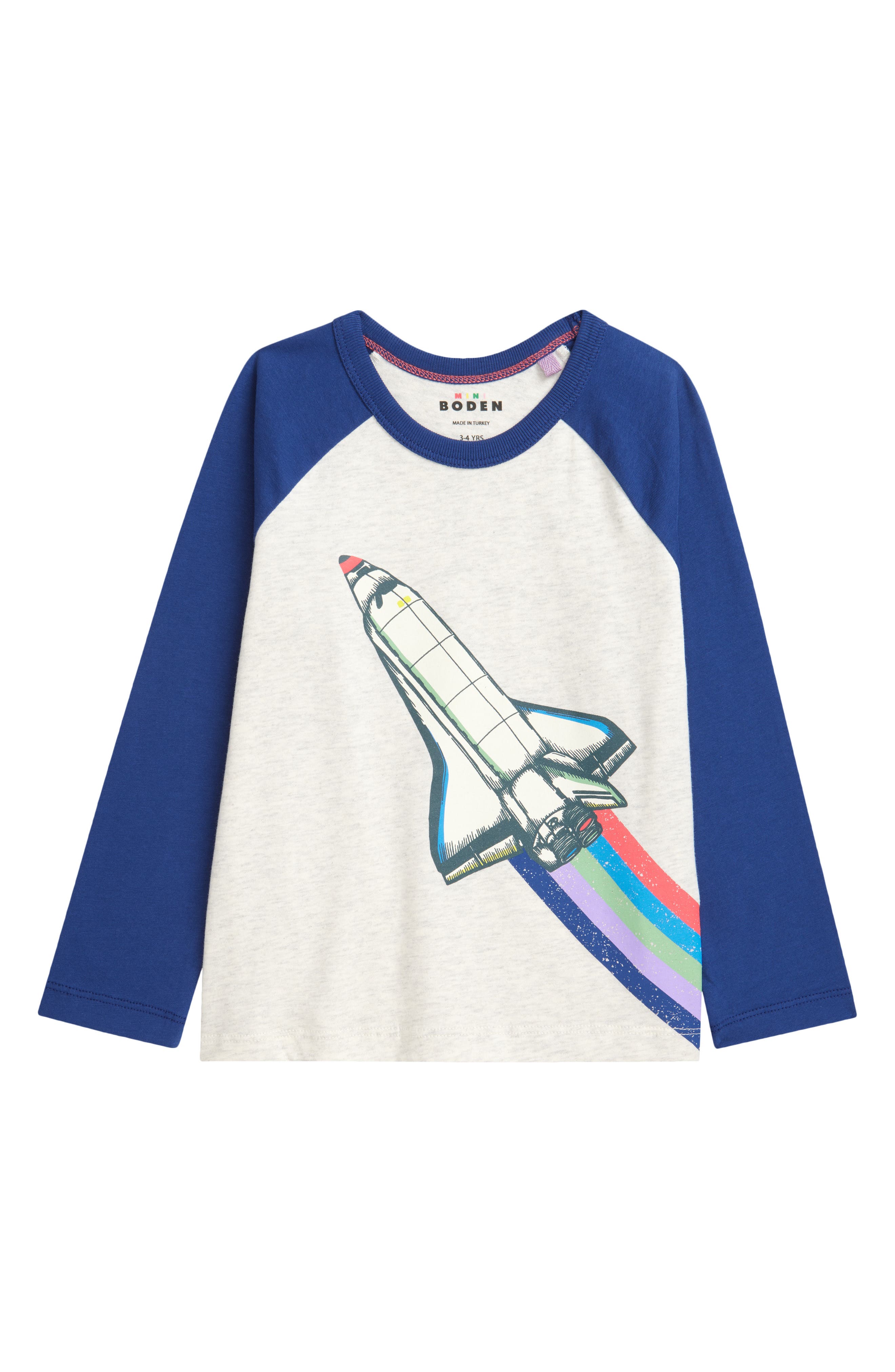 Mini Boden Kids' Glow in the Dark Graphic T-Shirt | Nordstromrack