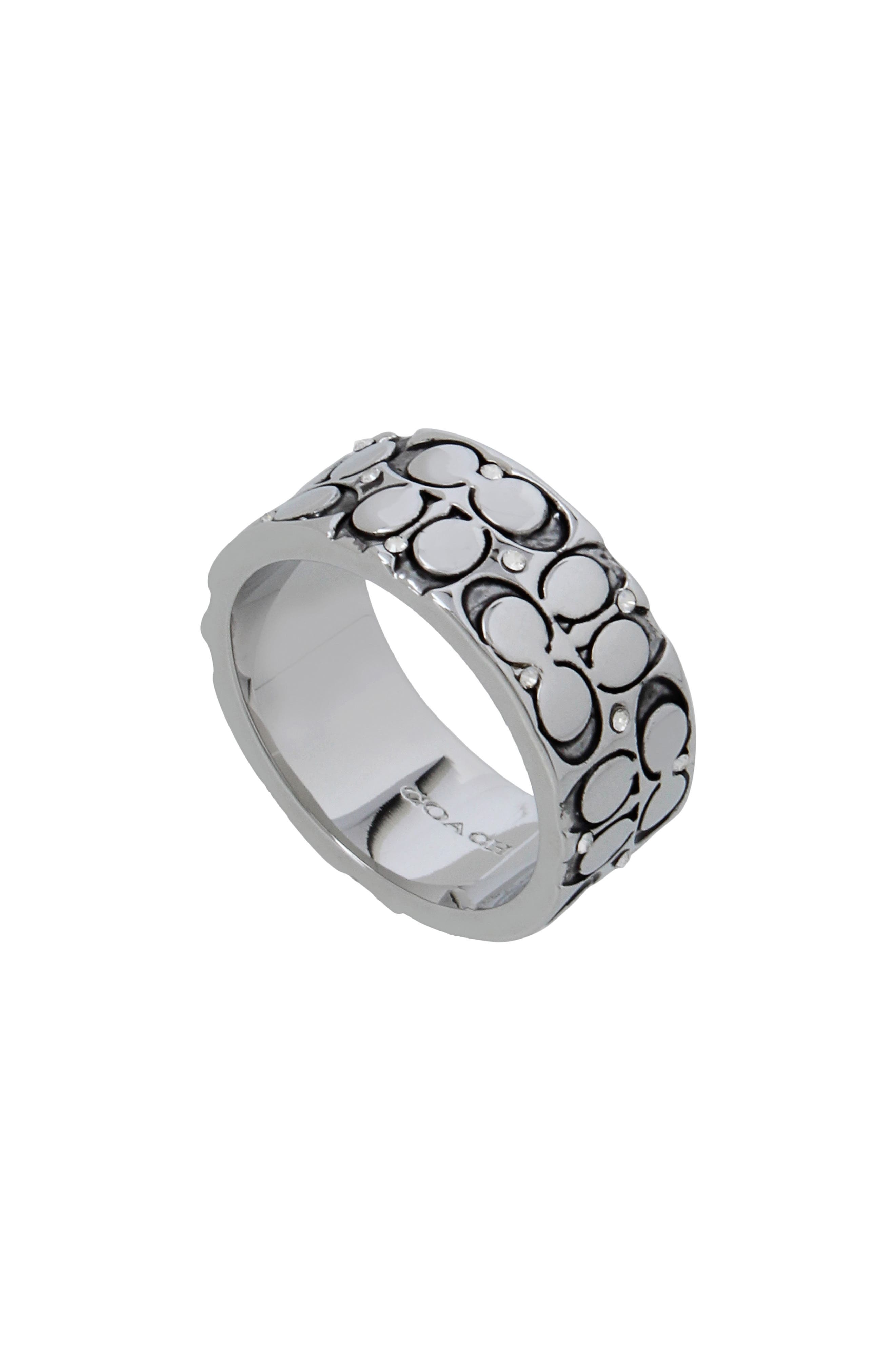 Logo Quilt Band Ring (Women) | Nordstromrack