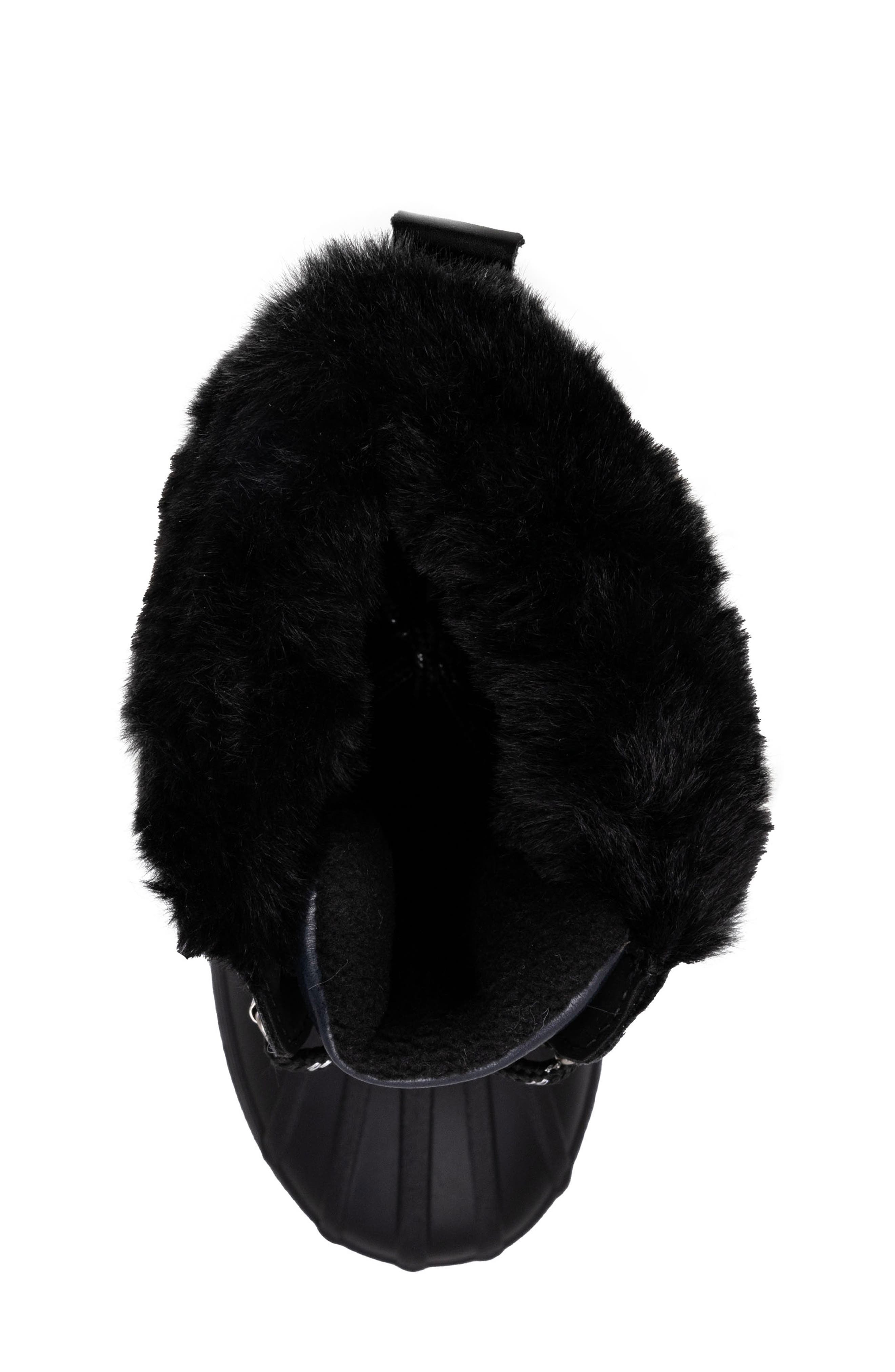 London Fog Kids' Duck Toe Boot with Faux Fur Trim | Nordstromrack