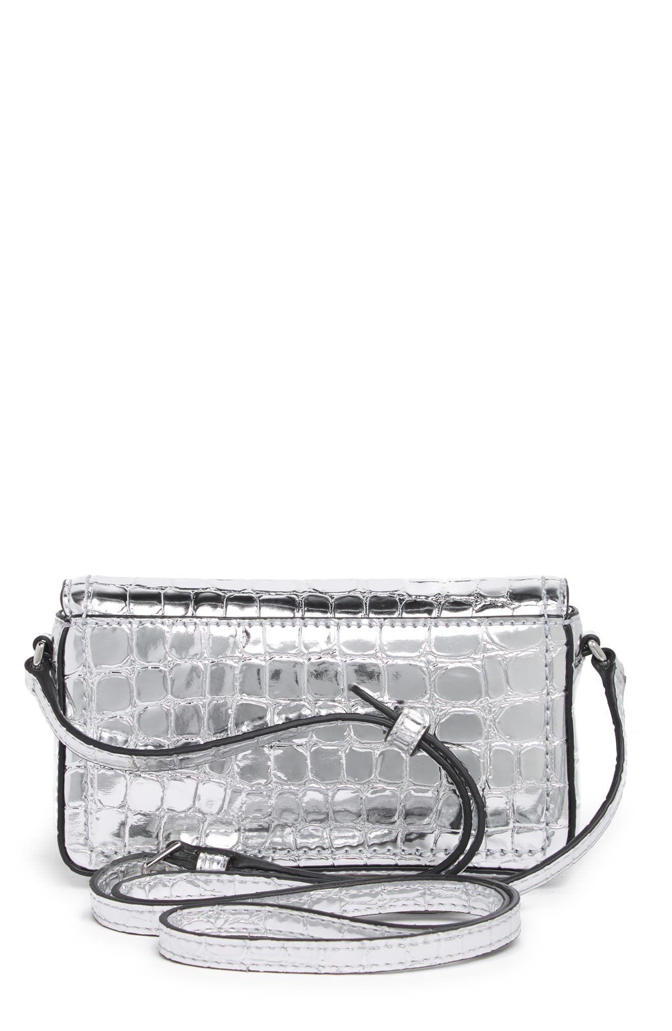 Marc Jacobs Croc Embossed Mini Crossbody Bag | Nordstromrack