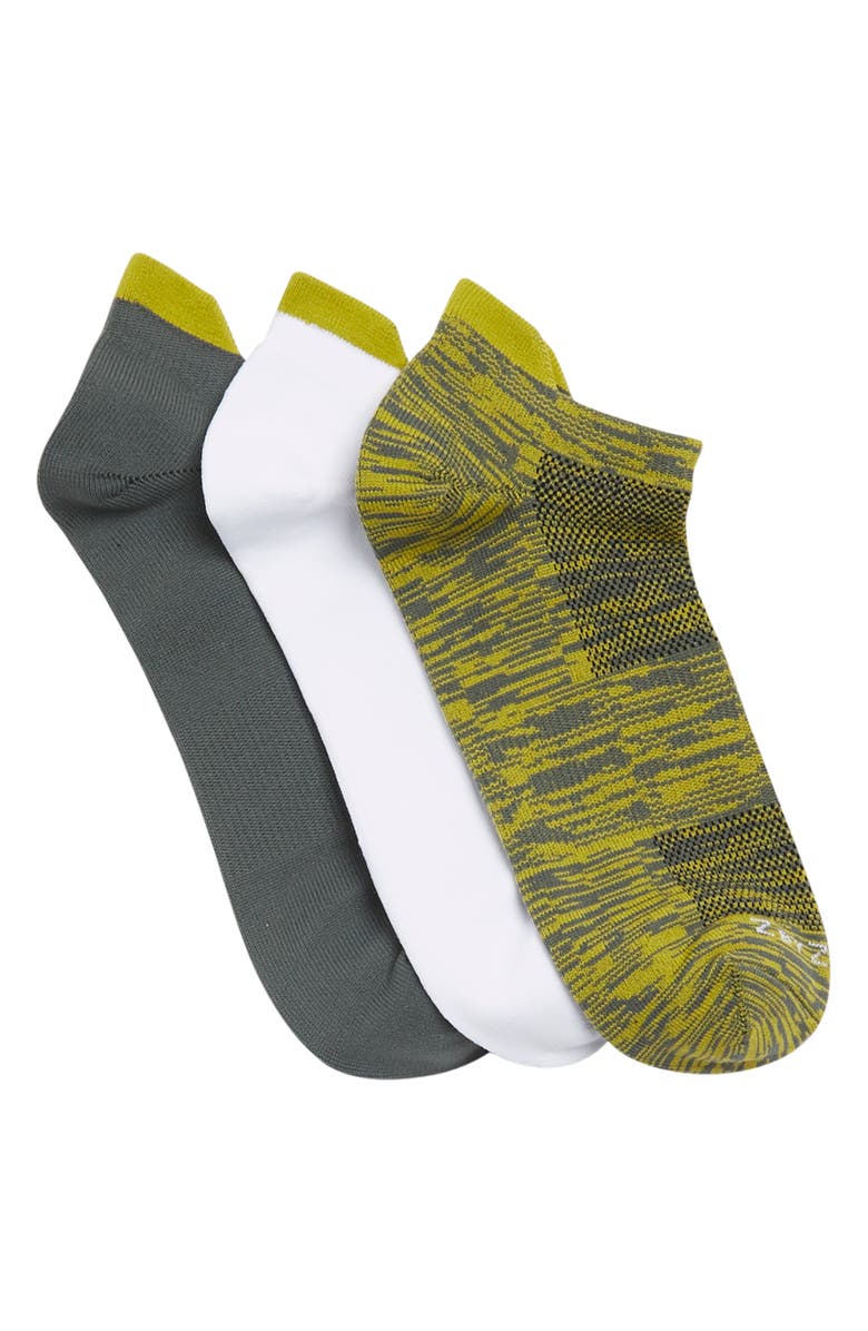 Z by Zella Mesh Micro Tab Socks - Pack of 3 | Nordstromrack