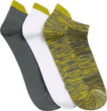 Z by Zella Mesh Micro Tab Socks - Pack of 3 | Nordstromrack